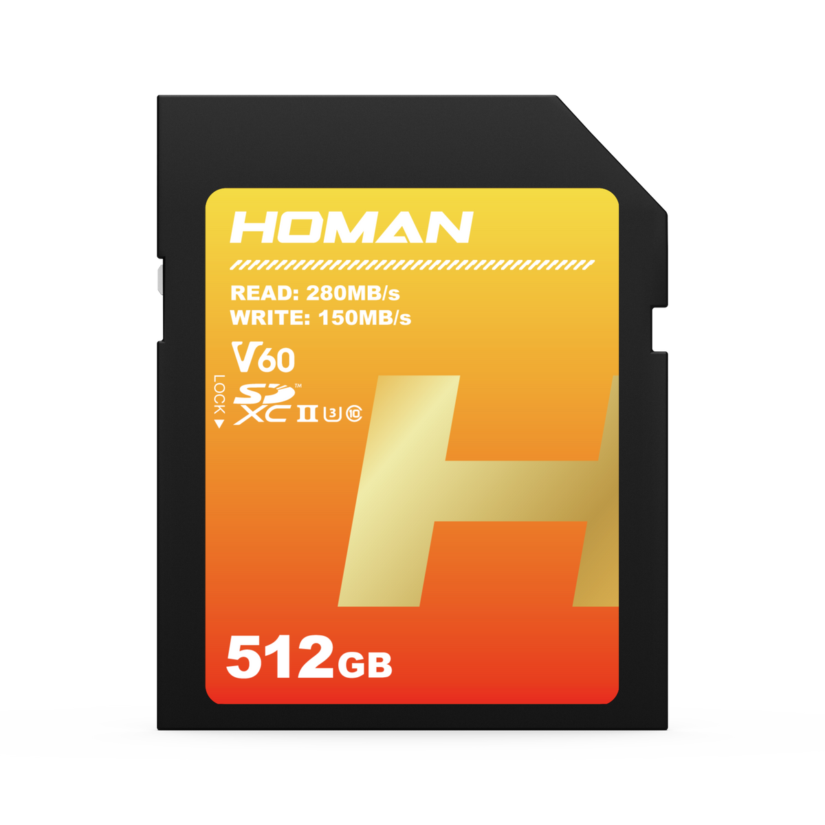 ホーマン HOMAN UHS-II SD Card V60 512GB(HM512GBSDV60) – Horizon
